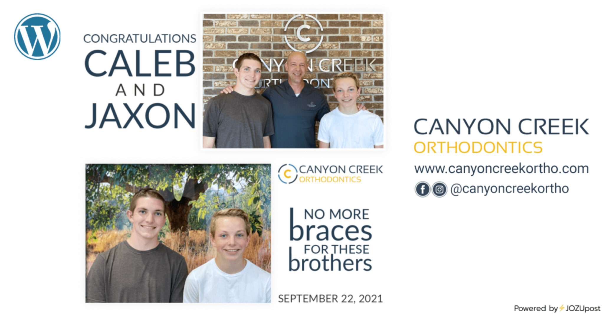 Look At How Great These Smiles Are – Canyon Creek Orthodontics