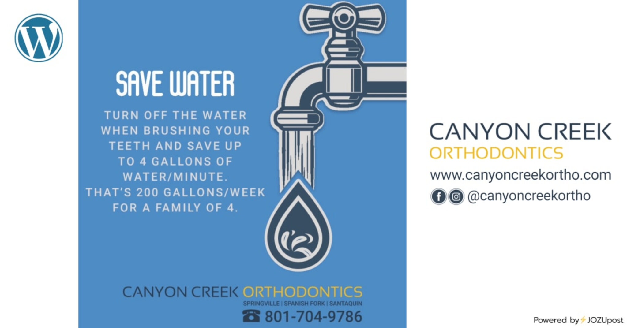 Turn Off The Water When Brushing Your Teeth And Save Up To 4 Gallons Of ...