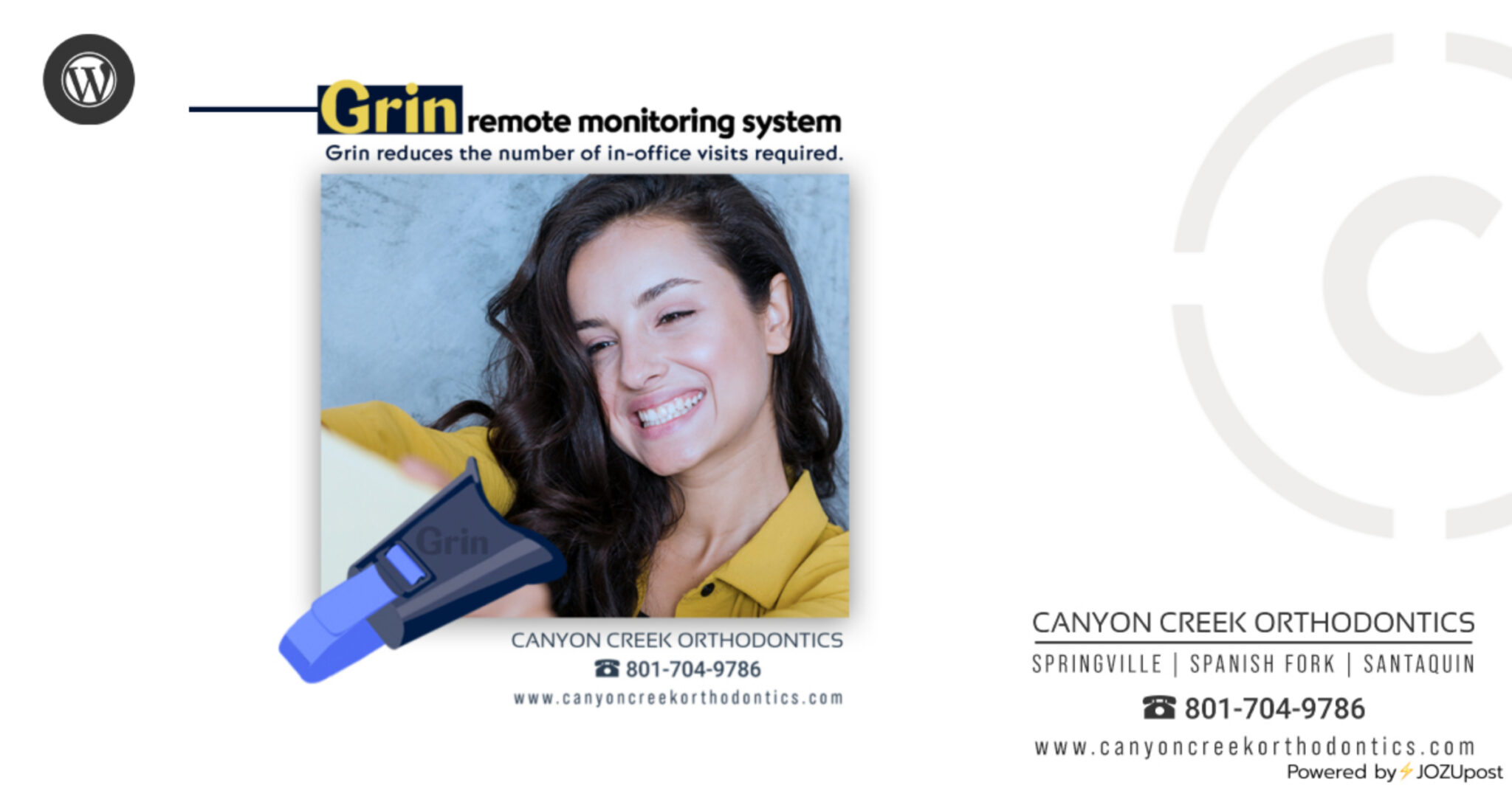 Getting Started With Grin Is Easy! – Canyon Creek Orthodontics