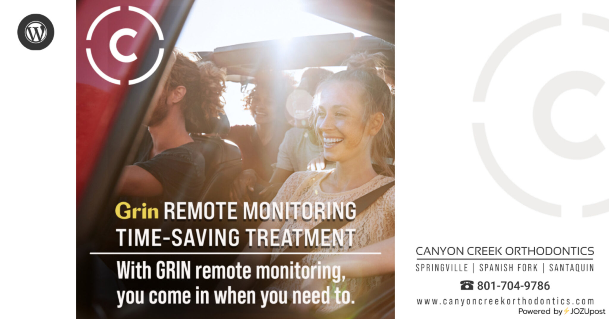 GRIN® Remote Monitoring: Time-Saving Treatment – Canyon Creek Orthodontics