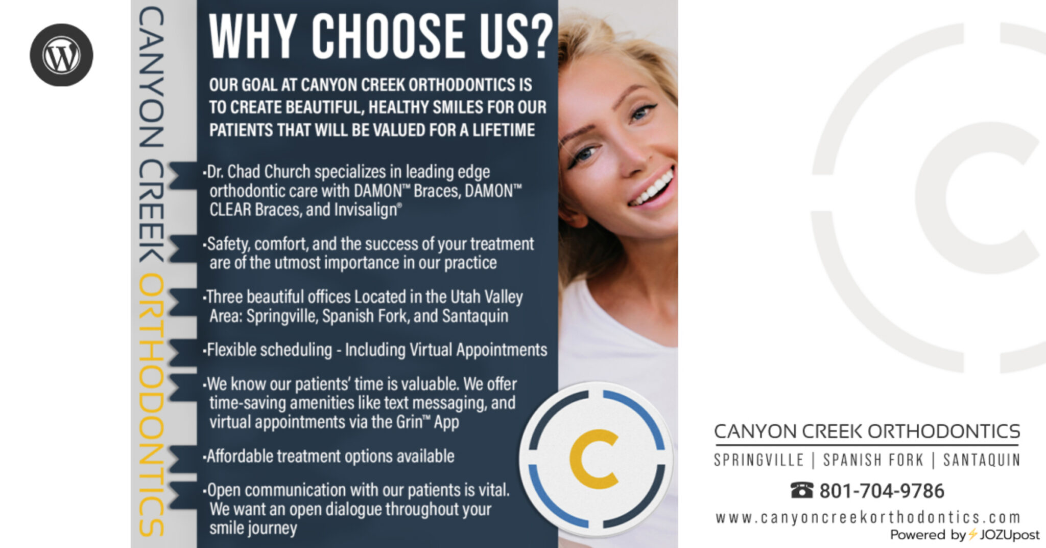Why Choose Us? – Canyon Creek Orthodontics